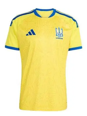 Adidas Ukraine 2026 Home Jersey - Bright Yellow