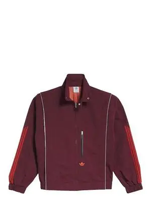 Adidas Windbreaker Jacket - Maroon