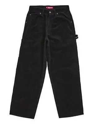 Supreme Wide Wale Corduroy Painter Pant - Black
