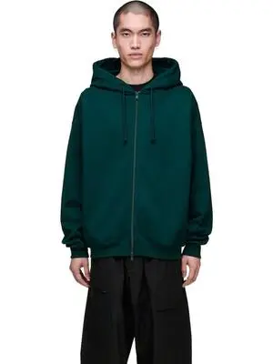 Adidas Y-3 Brushed Terry Zipper Hoodie - Aurora Ivy