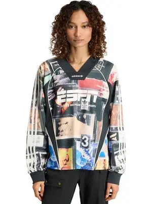 Adidas Printed Sweatshirt - Black