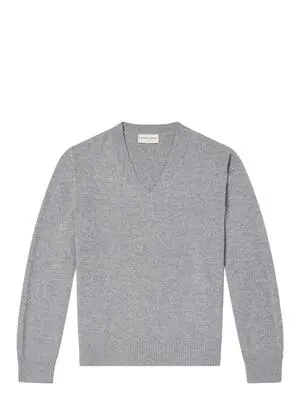 Officine Générale Manu Cashmere Sweater - Gray