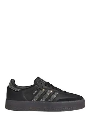 Adidas Sambae Rhinestone Sneakers - Core Black/silver Metallic/gum