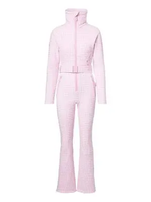 Cordova Chatel Gingham Ski Suit - Pink