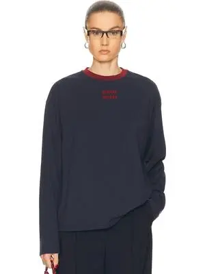 Miu Miu Pullover Sweater - Blu & Amaranto