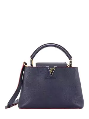 LOUIS VUITTON Capucines Bb Satchel - Blue