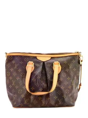 LOUIS VUITTON Palermo Handbag Monogram Canvas Gm - Brown