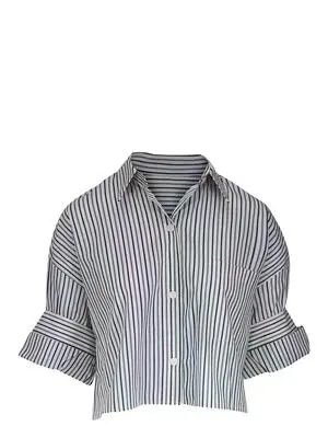 TWP Striped Button Down Shirt