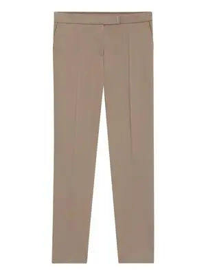 BOSS Slim-fit Cropped Trousers - Light Brown