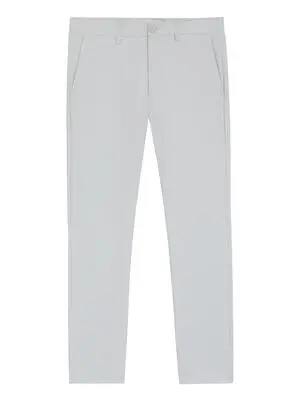 BOSS Slim-fit Chinos In Stretch Seersucker - Light Grey