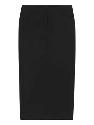BOSS Pencil Skirt In Virgin Wool - Black
