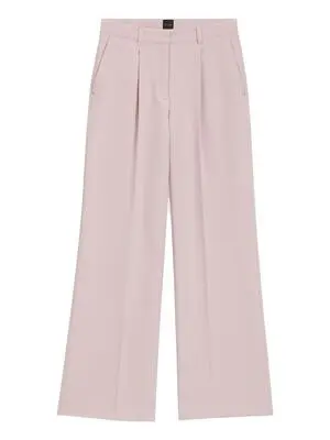 BOSS Wide-leg Trousers In Stretch Fabric - Pink