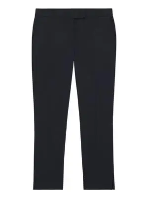 BOSS Slim-fit Cropped Trousers - Dark Blue