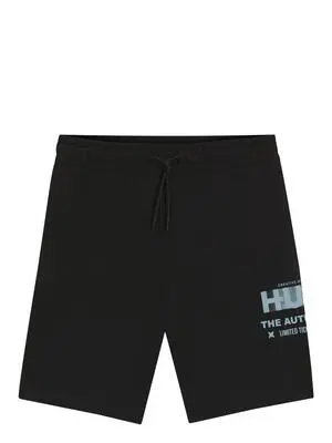 Hugo Cotton Terry Shorts - Black