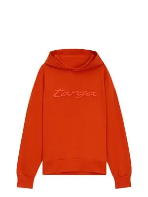 BOSS Porsche X Targa Logo Hoodie - Dark Orange
