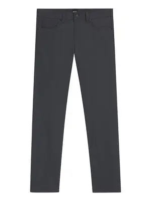 BOSS Delaware Slim-fit Trousers - Dark Grey