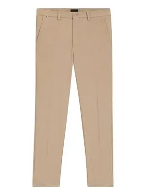 BOSS Slim-fit Dobby Trousers - Beige