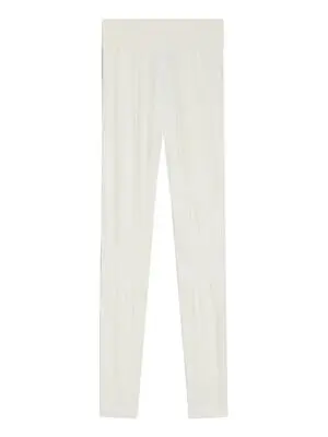 BOSS Ski Leggings In Stretch Jersey - White