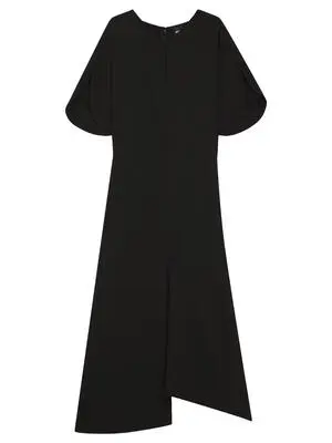 BOSS Crepe Keyhole Dress - Black