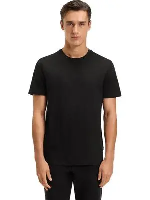 BOSS Slim-fit T-shirt In Mercerized Cotton - Black