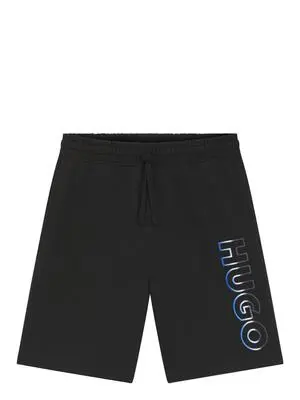 Hugo Cotton Terry Shorts - Black