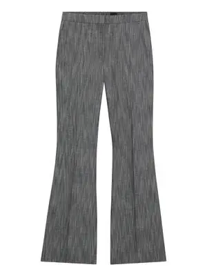 BOSS Regular-fit Trousers In Melange Denim - Patterned
