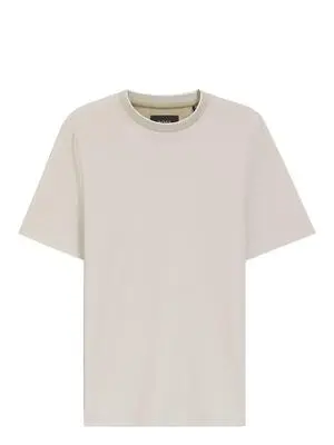 BOSS Cotton-silk T-shirt With Rich Structure