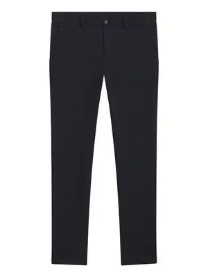 BOSS Slim-fit Performance-stretch Trousers - Dark Blue