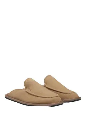 BOSS Microfibre Slippers - Beige