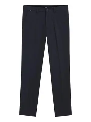 BOSS Slim-fit Trousers - Dark Blue