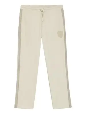 BOSS Crest-logo Tracksuit Bottoms In A Regular Fit - Light Beige