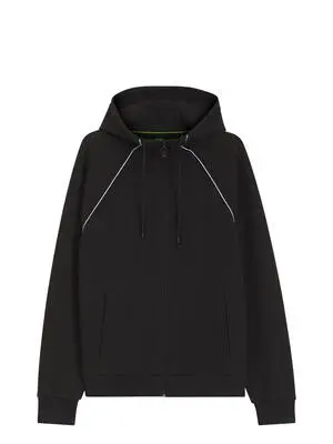 BOSS Zip-up Hoodie - Black