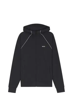 BOSS Zip-up Hoodie - Dark Blue