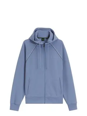 BOSS Zip-up Hoodie - Light Blue