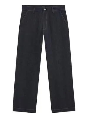 BOSS Regular-fit Jeans In Stretch Denim - Dark Blue
