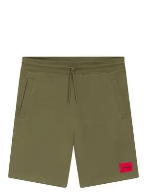 Hugo Cotton Terry Shorts Light Green