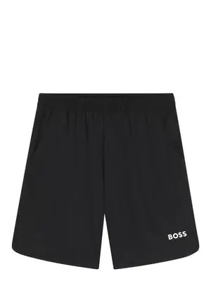 BOSS Quick-dry Stretch Shorts - Black