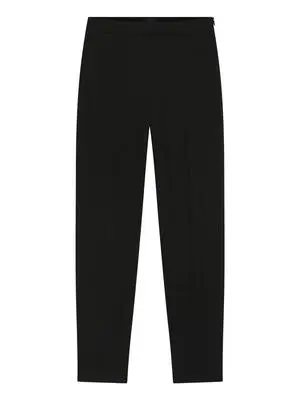 BOSS Regular-fit Tapered Leg Stretch Pants - Black