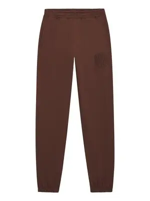 Hugo Logo Artwork Tracksuit Bottoms - Brown
