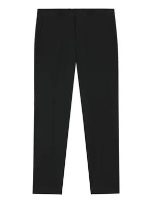 Hugo Extra-slim-fit Wool Blend Trousers - Black