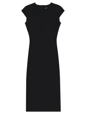 BOSS Stretch-fabric Sheath Dress - Black