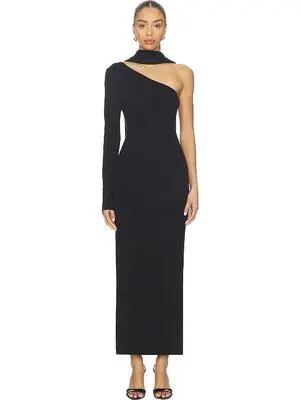 SNDYS Selma Knit Maxi Dress - Black