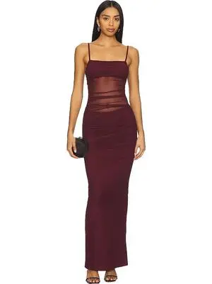 Superdown Celeste Maxi Dress - Plum