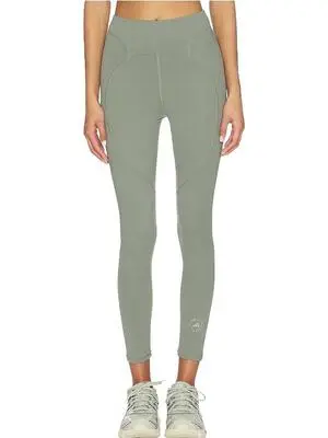 Adidas By Stella McCartney True Purpose Training 7/8 Legging - Stone Green