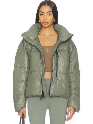 Adidas By Stella McCartney True Nature Short Padded Jacket - Stone Green