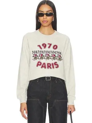 Kenzo Wild Tiger Embroidered Classic Sweatshirt - Grey