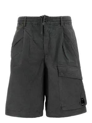C.P. COMPANY Button-fastening Cargo Shorts - Grey