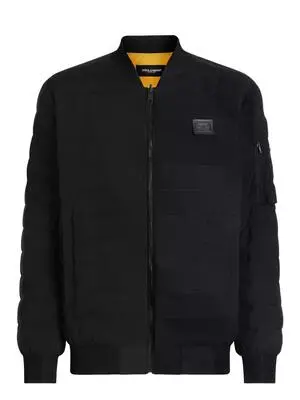 Dolce & Gabbana Quilted Zip-up Jacket - Black