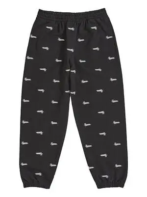 Supreme Repeat Script Sweatpant - Black