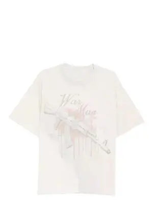 WARMAN Printed T-shirt - Neutrals